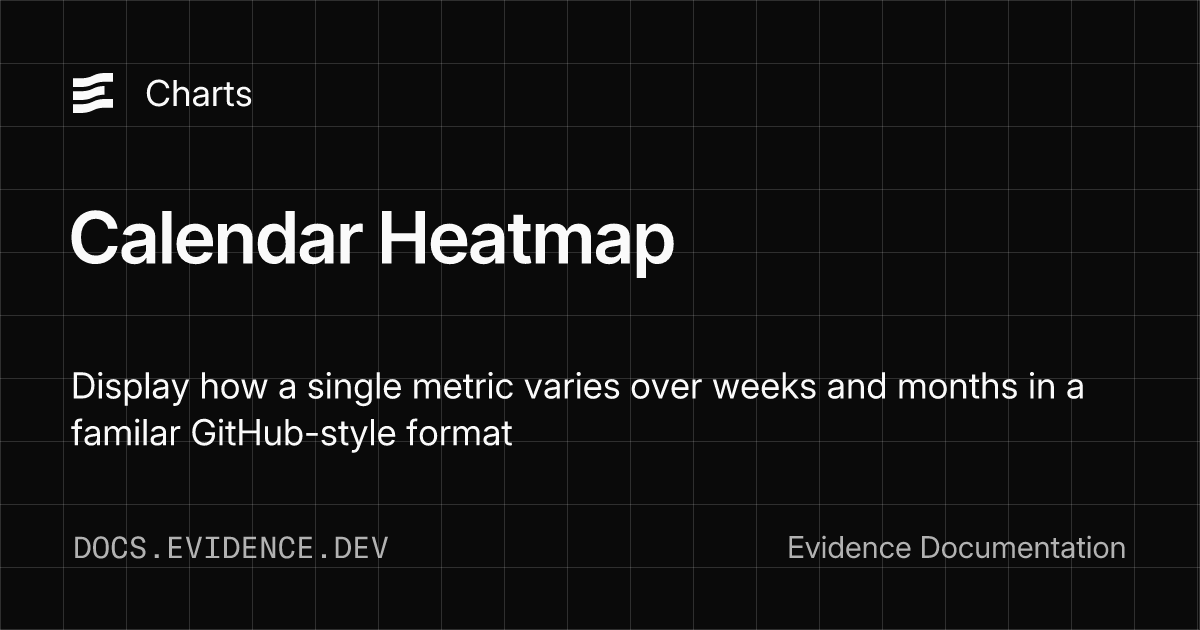 Calendar Heatmap