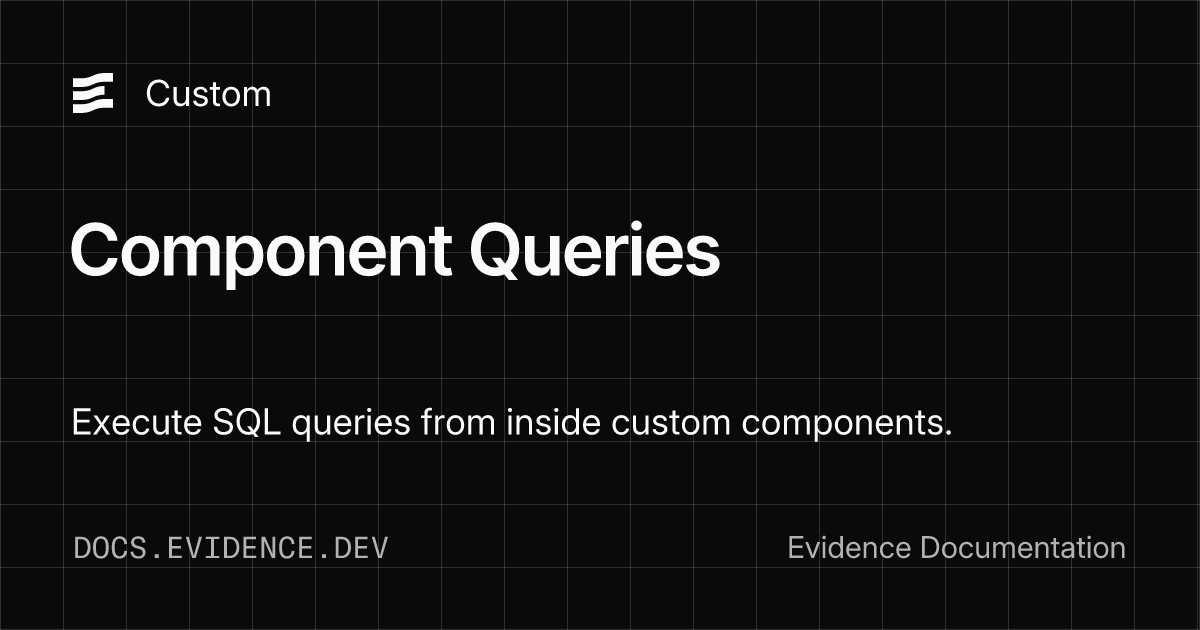 Component Queries