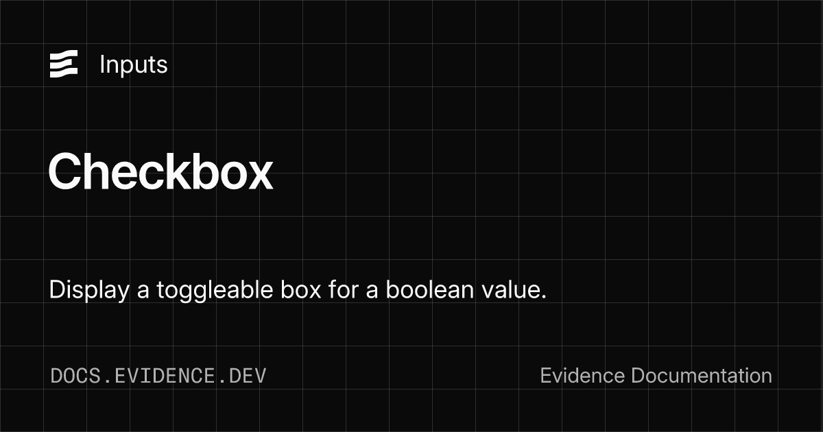 Checkbox Checkbox