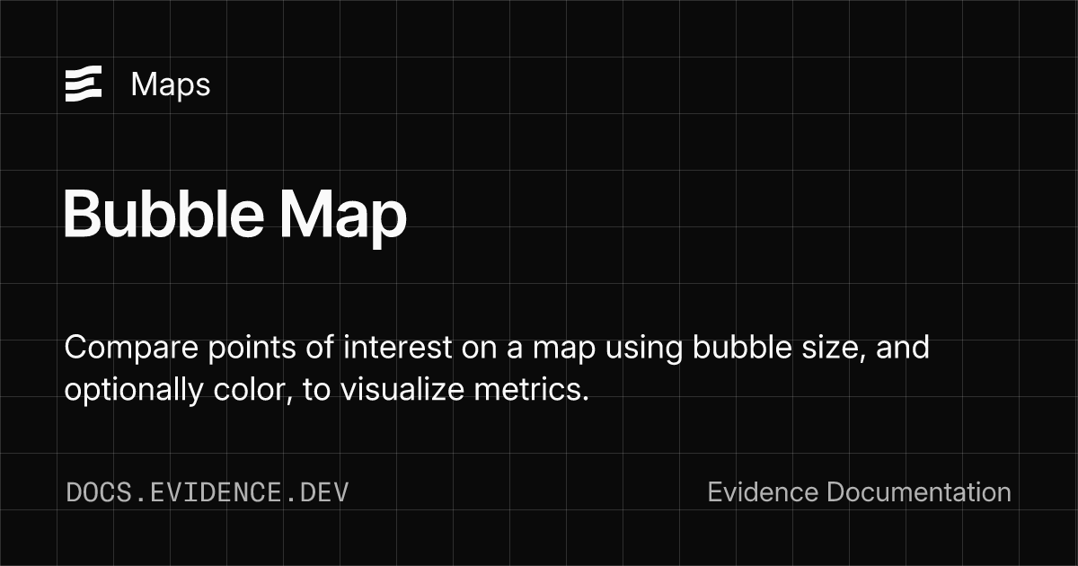 Bubble Map