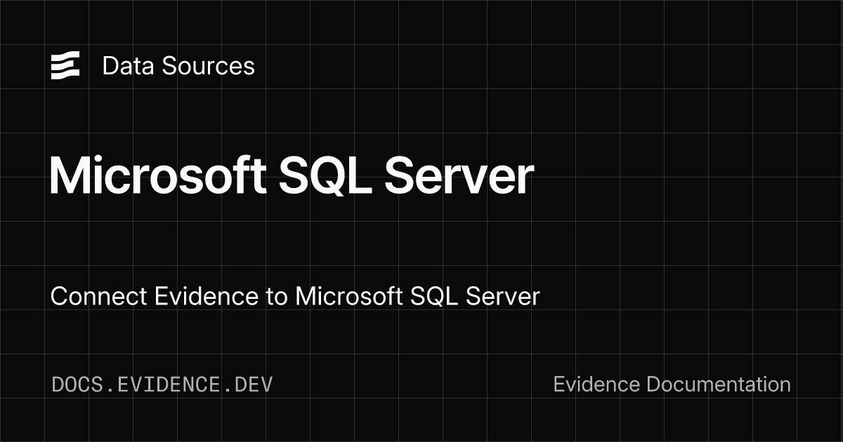 Microsoft SQL Server