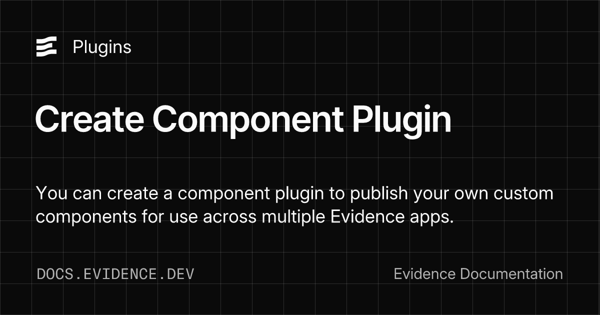 Create Component Plugin